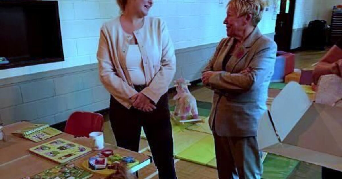 Rachel visits Scamps Playgroup in Whitacre Heath - Rachel Taylor MP